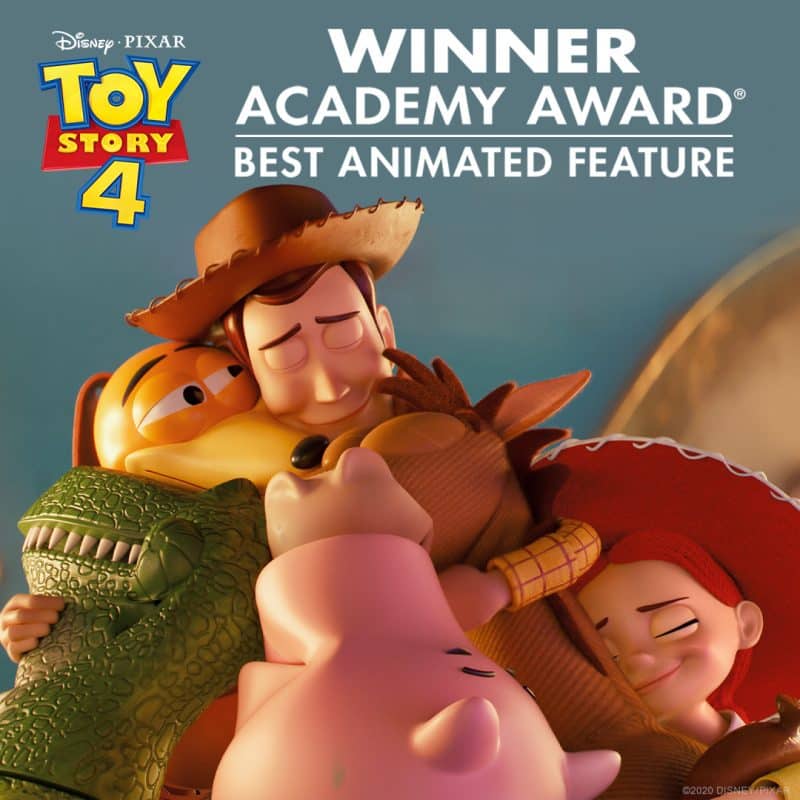 Toy Story 4 Wins Best Animated Feature At The Oscars – What's On Disney ...
