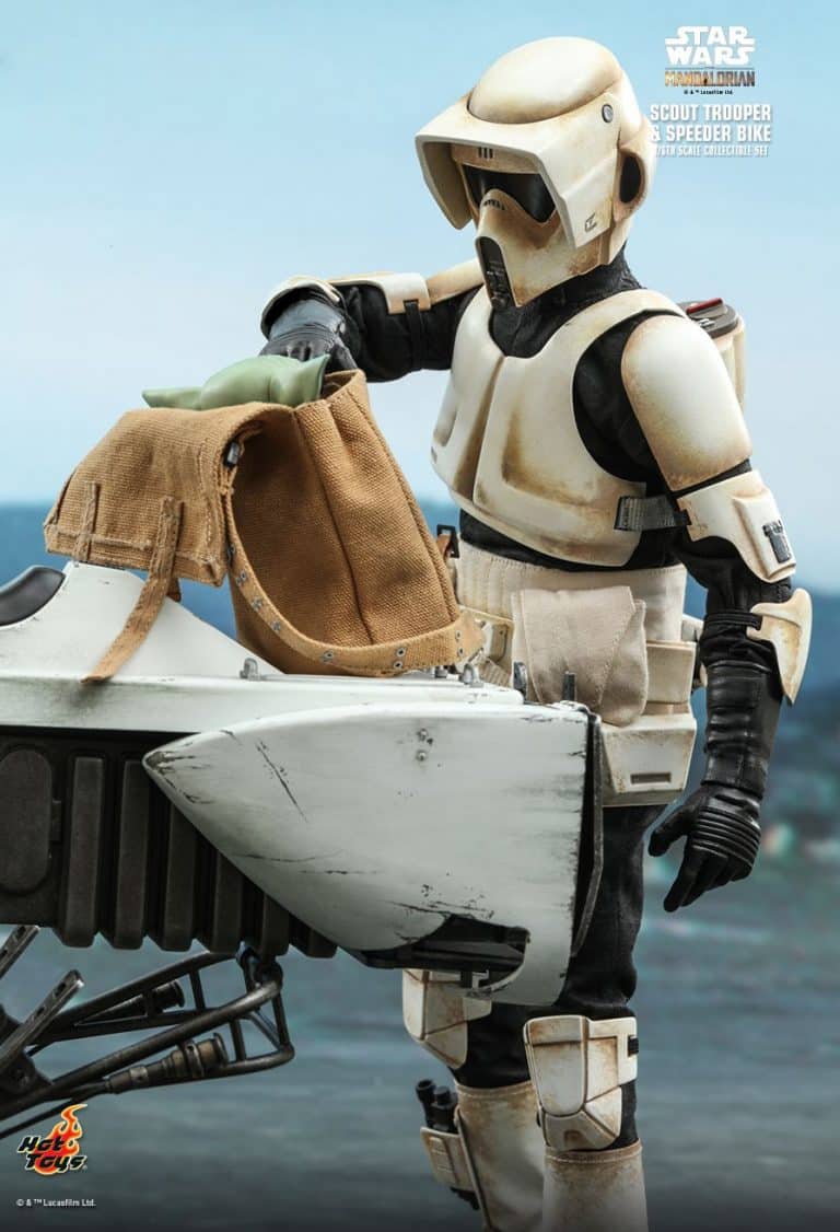 The Mandalorian – Scout Trooper & Speeder Bike Collectible Set Coming ...