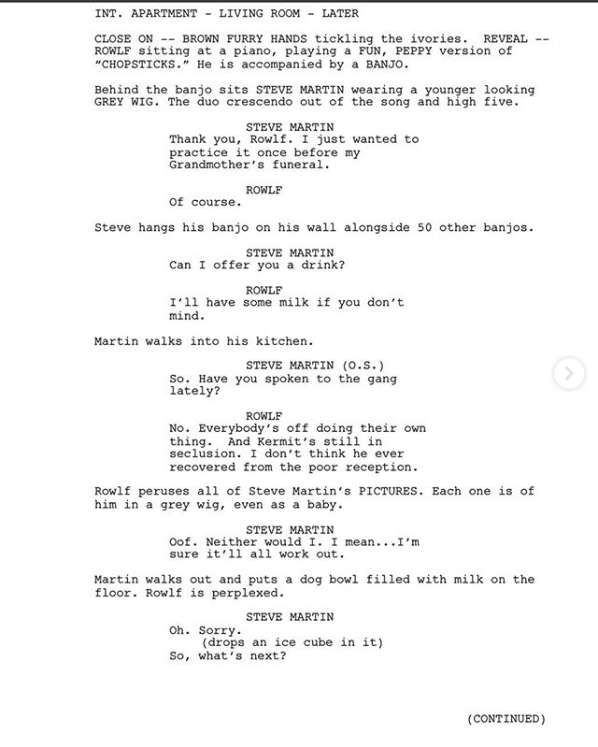 Josh Gad Shares Script Excerpt From The Cancelled Disney+ “Muppets Live ...