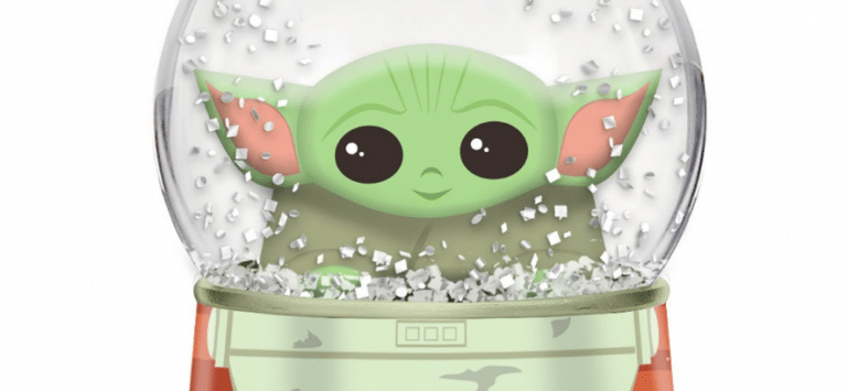 Star Wars: The Mandalorian The Child Pod 6-Inch Light-Up Snow Globe ...