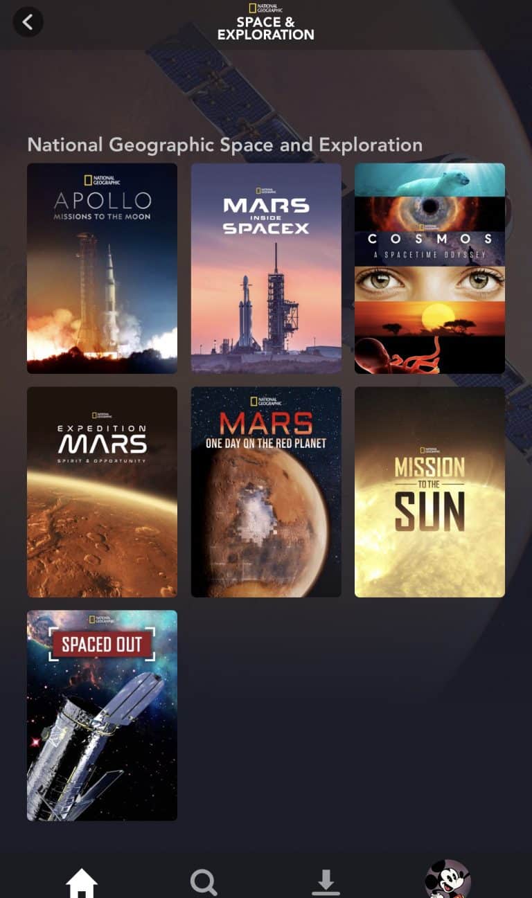 National Geographic “Space And Exploration” Collection Added To Disney+ ...