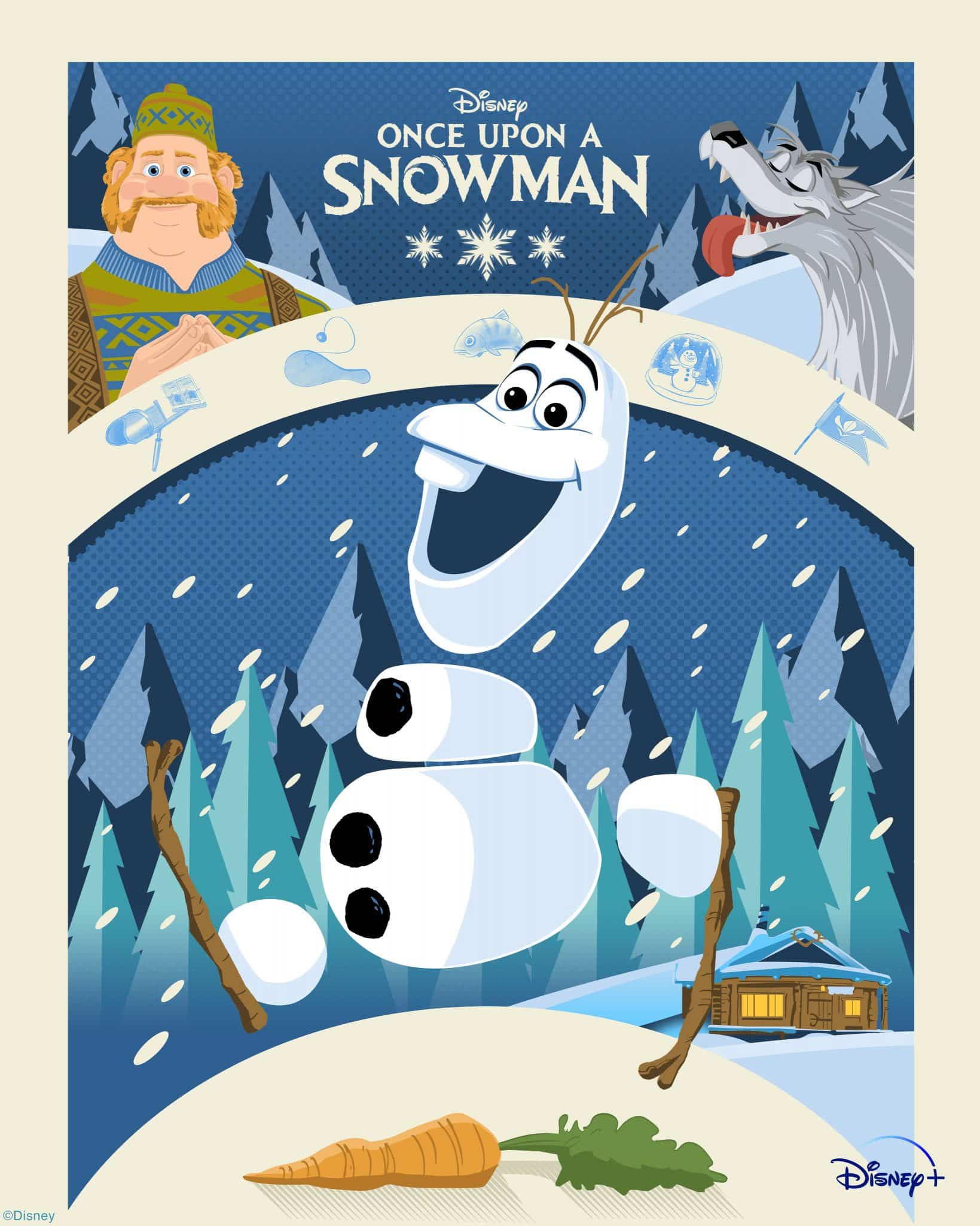 New “Once Upon A Snowman” Posters Released – What's On Disney Plus