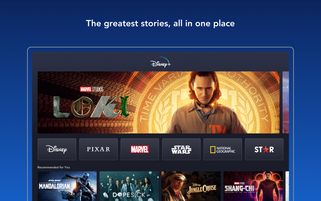 disney+ app – What's On Disney Plus