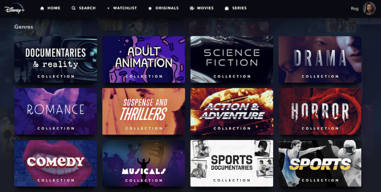 Disney+ Adds New Genre Collections (UK/Ireland) – What's On Disney Plus