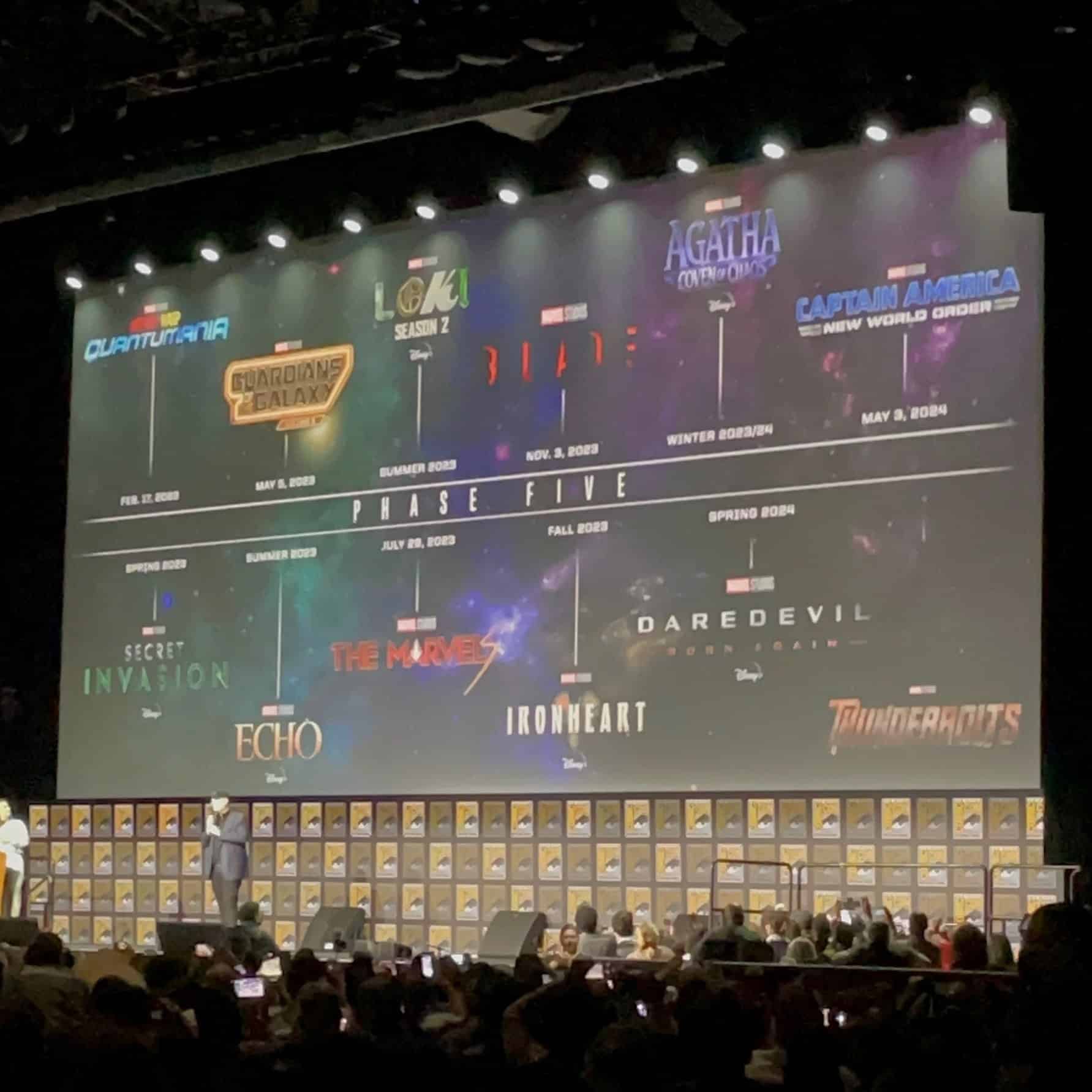 Marvel Studios Reveals Phase 5 & 6 Schedule At SDCC – What's On Disney Plus