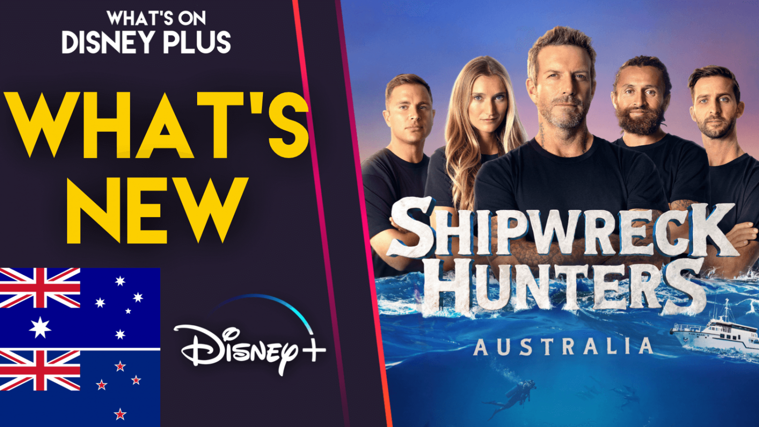 What’s New On Disney+ | Shipwreck Hunters Australia (Australia/New ...