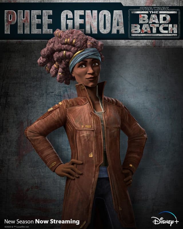 “Star Wars: The Bad Batch” Phee Character Poster Released – What's On ...