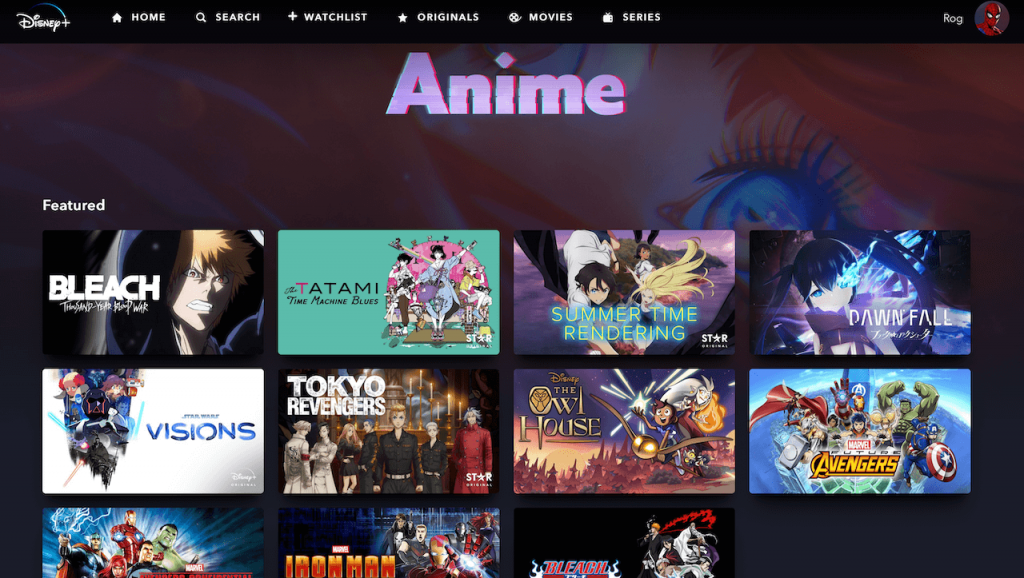 Anime Collection Added To Disney+ – What's On Disney Plus