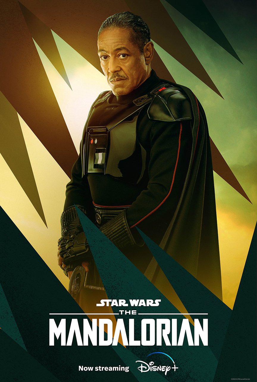 New Star Wars: The Mandalorian – Moff Gideon Poster Released – What's ...