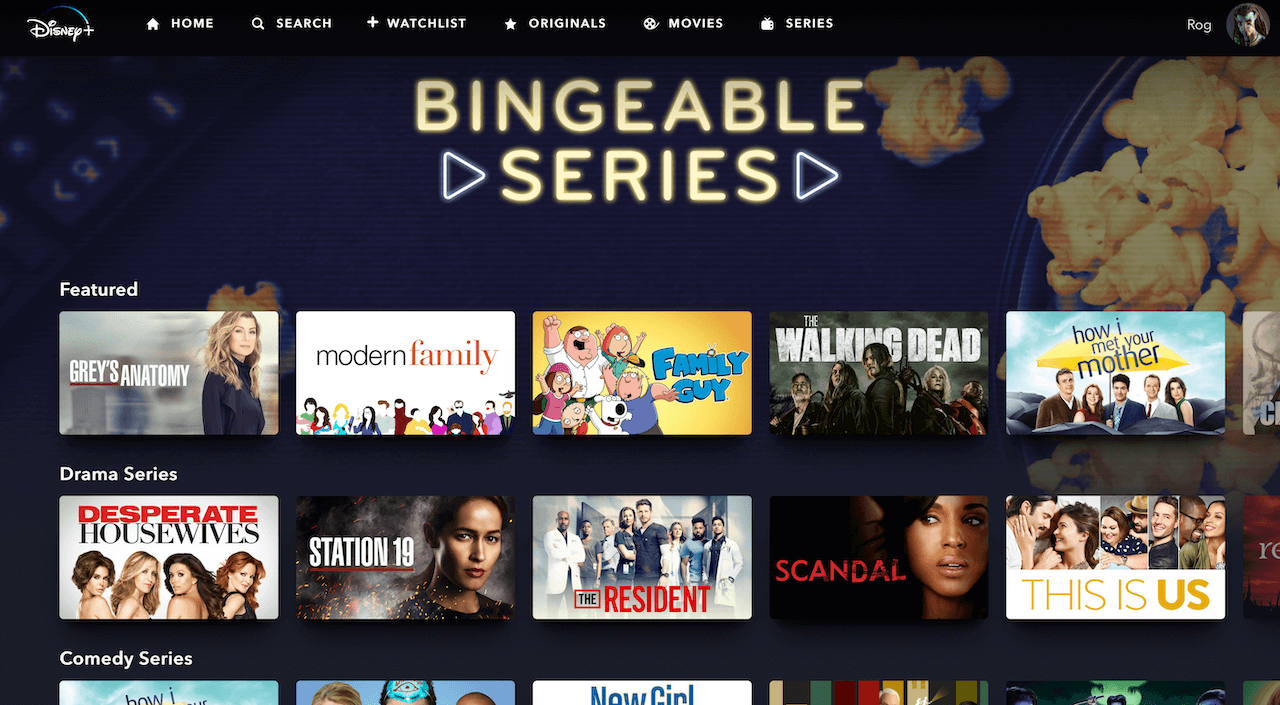 Disney+ Adds “Bingeable Series” Collection – What's On Disney Plus