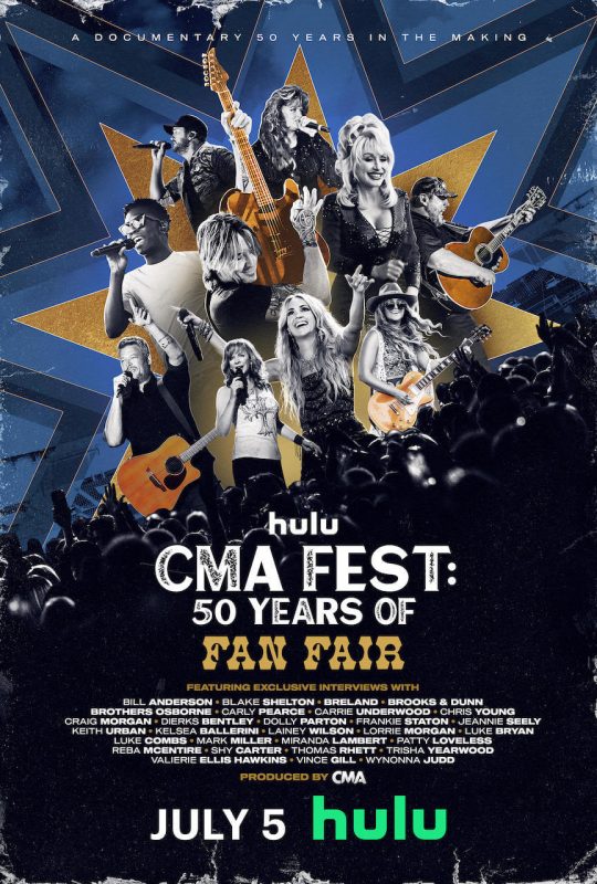 “CMA Fest: 50 Years of Fan Fair” Trailer Released – What's On Disney Plus