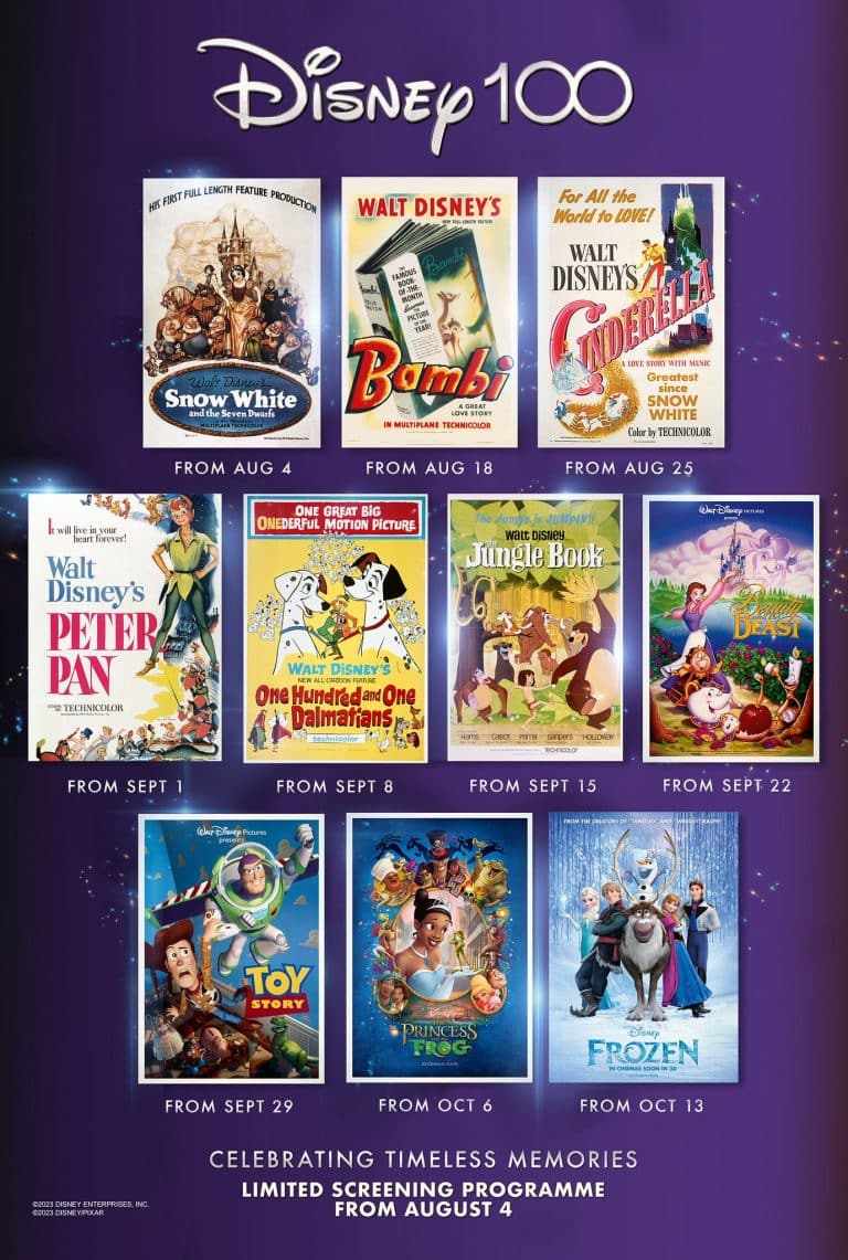 Disney Re-Releasing Classic Animated Films In Cinemas In The UK – What ...
