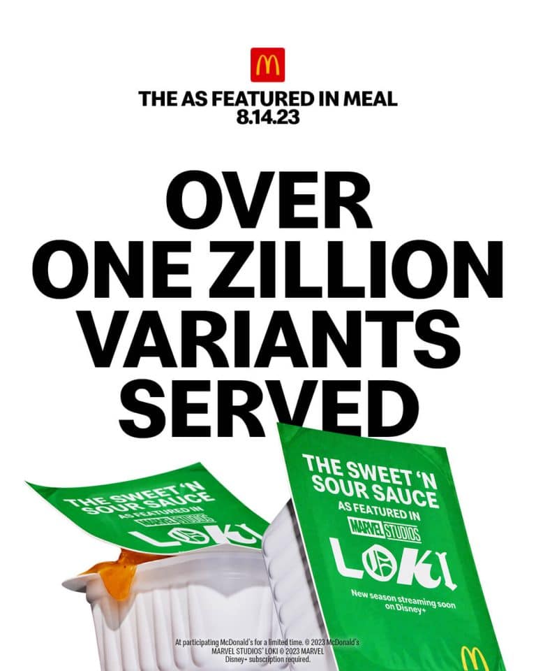 New “As Featured In” McDonald’s Meal Launches To Promote Marvel’s “Loki ...