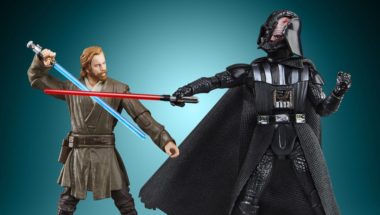 Obi-Wan Kenobi Vs Darth Vader – Hasbro Vintage Collection Pack ...